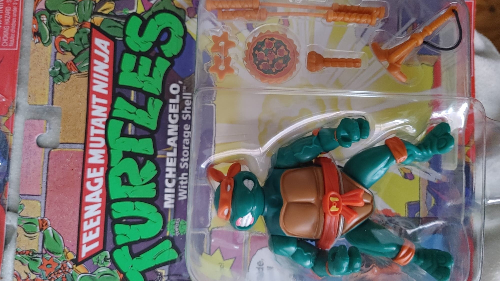 TMNT Michelangelo Classic Collection Storage Shells Action Figure - Etsy