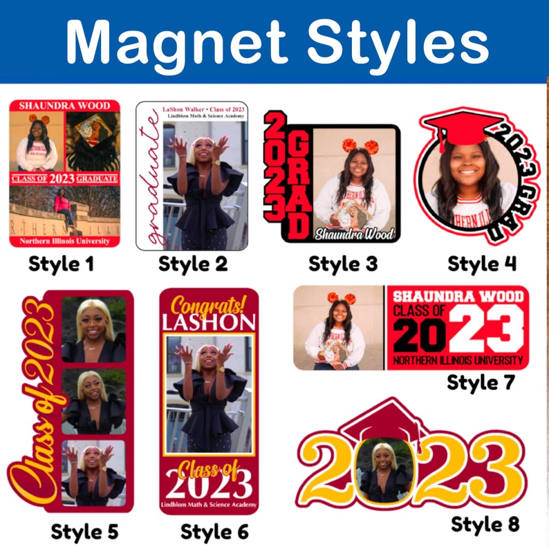 Graduation Magnets Grad Gifts Graduation Party Favors - Etsy