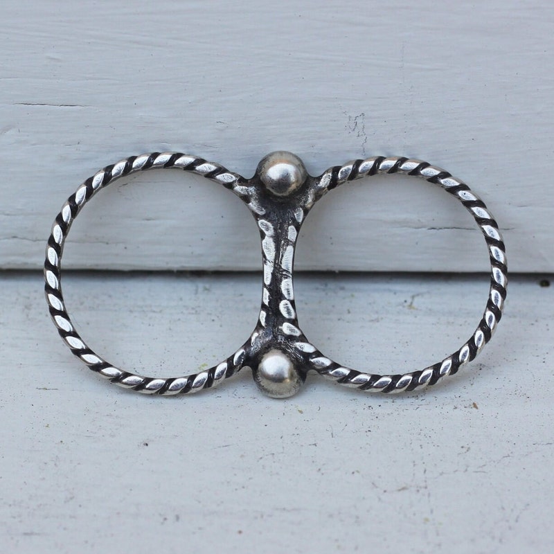 Double Finger Ring - Etsy