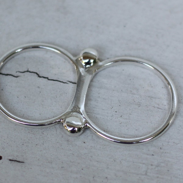 Double Finger Ring - Etsy