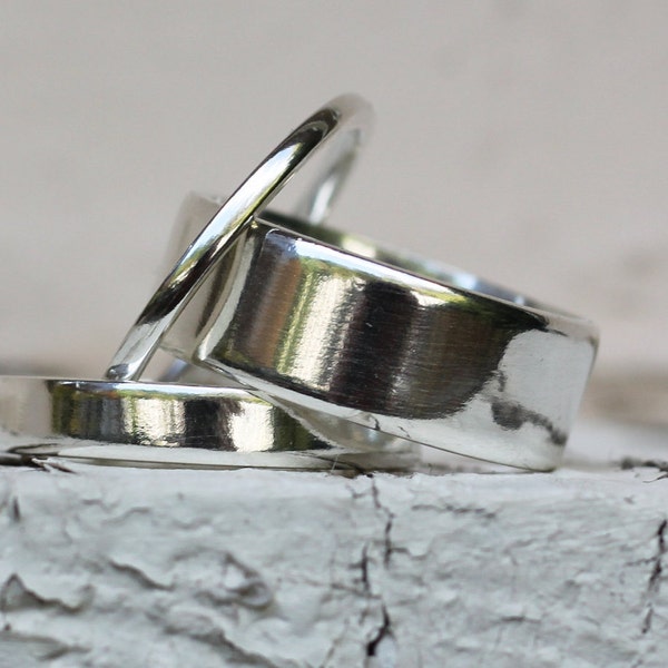 Middle Finger Ring Set - Etsy