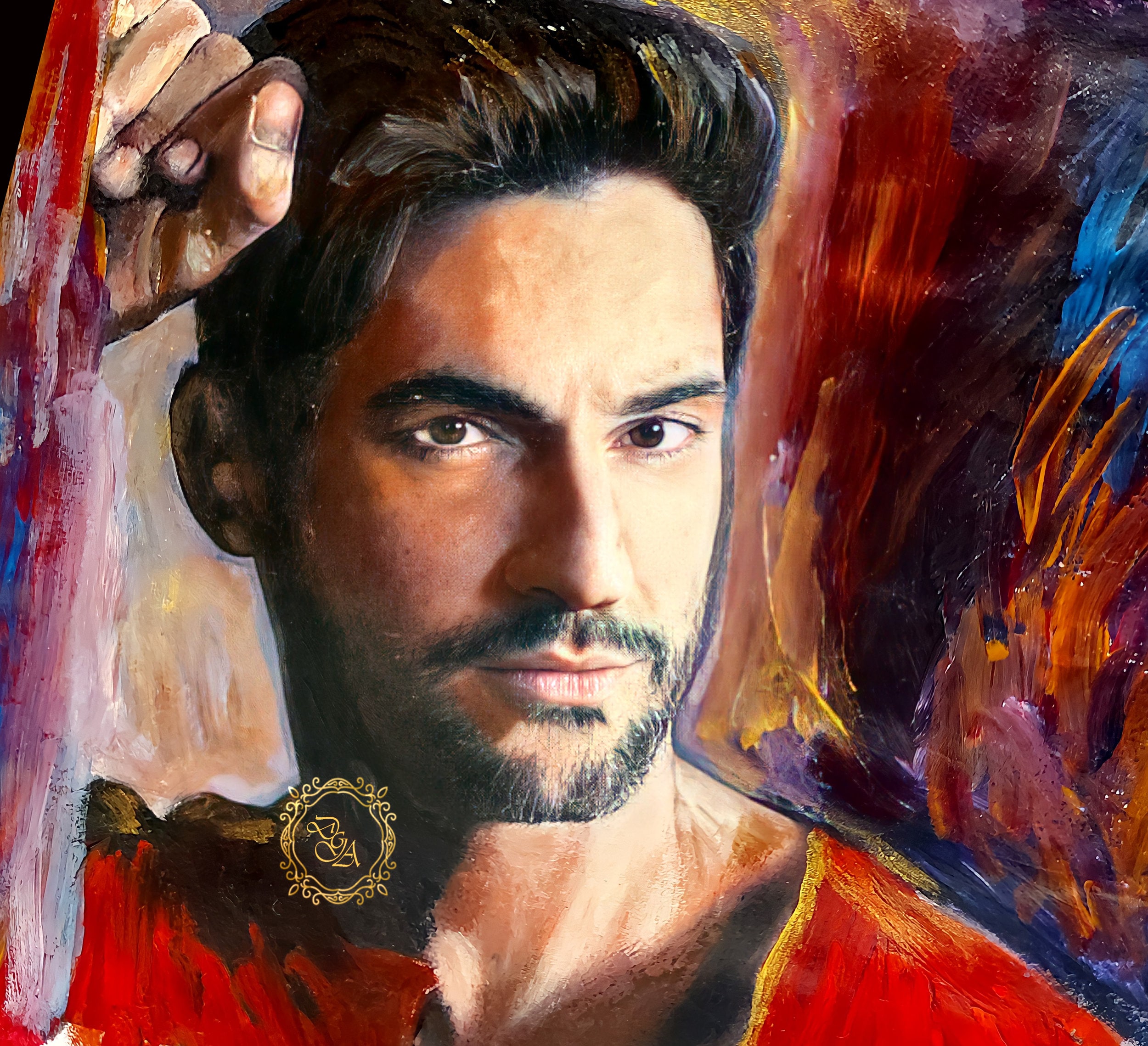 Lucifer the Light Bringer Portrait of Lucifer Morningstar - Etsy Ireland