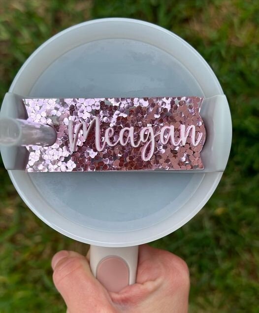 Stanley Name Plate Stanley Cup Accessories Personalized Stanley Cup ...