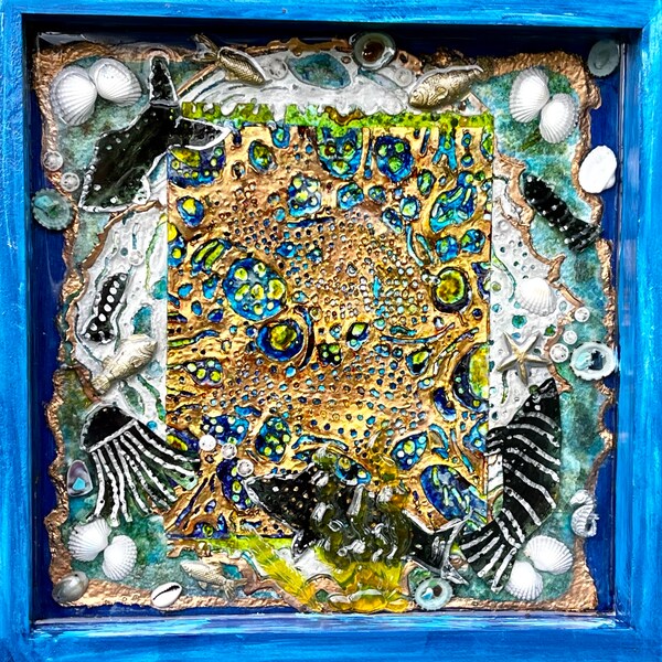 Sealife Mixed Media - Etsy