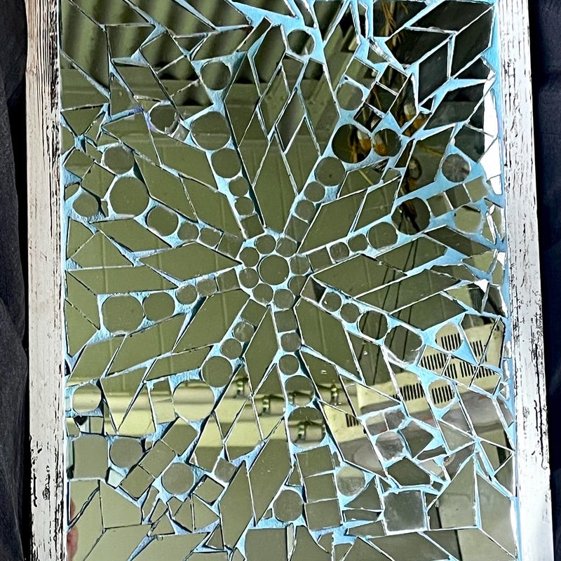 Broken Mirror Mosaic - Etsy