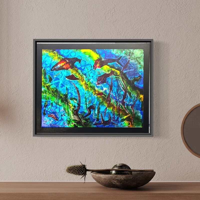 Epoxy Resin Painting - Etsy