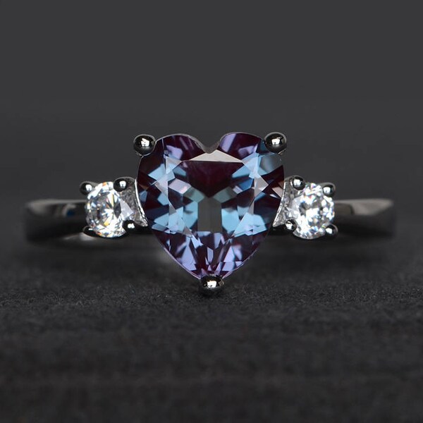 Alexandrite Ring - Etsy