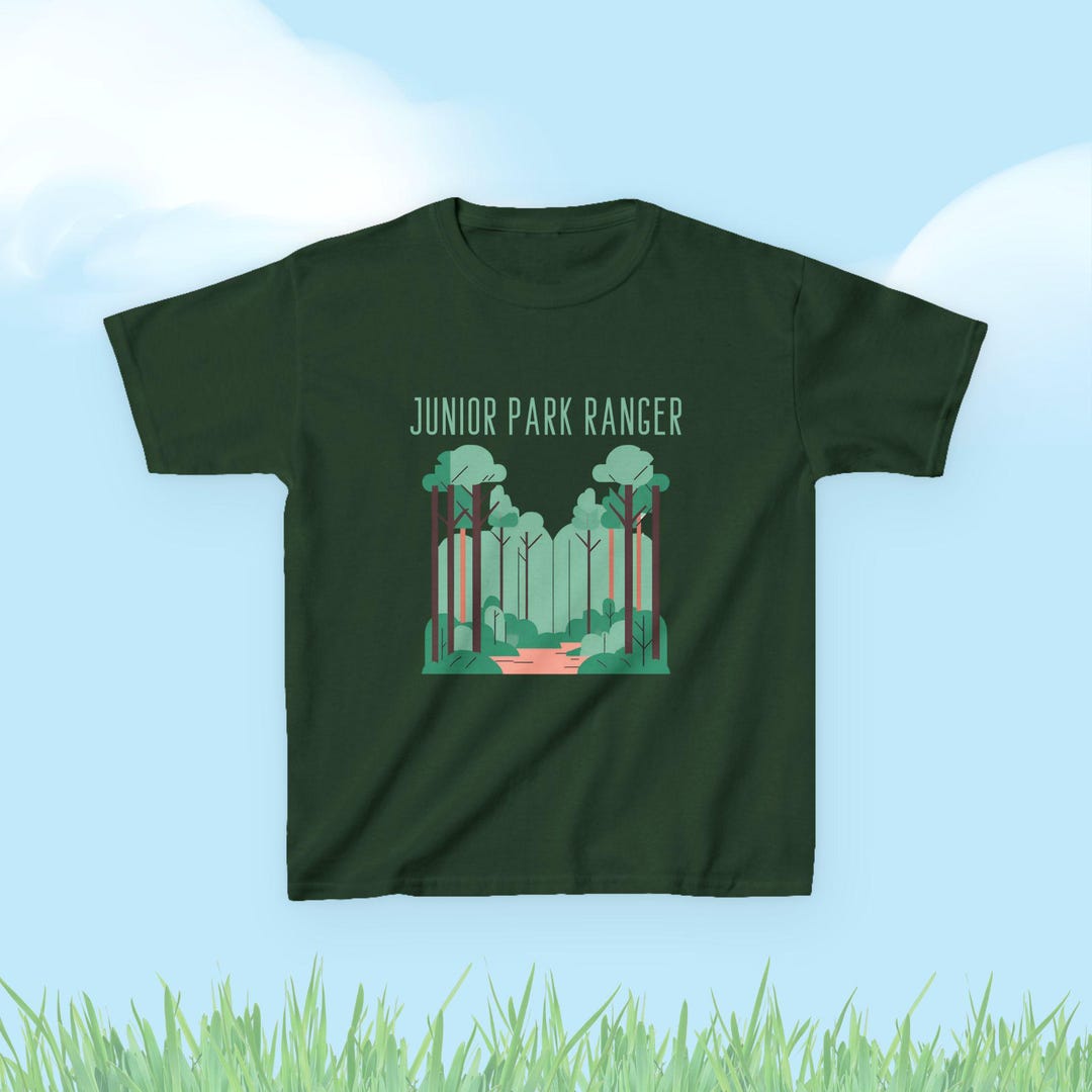 Junior Park Ranger Kids Shirt, Park Ranger Kids Tee, Girl Scout Gift ...