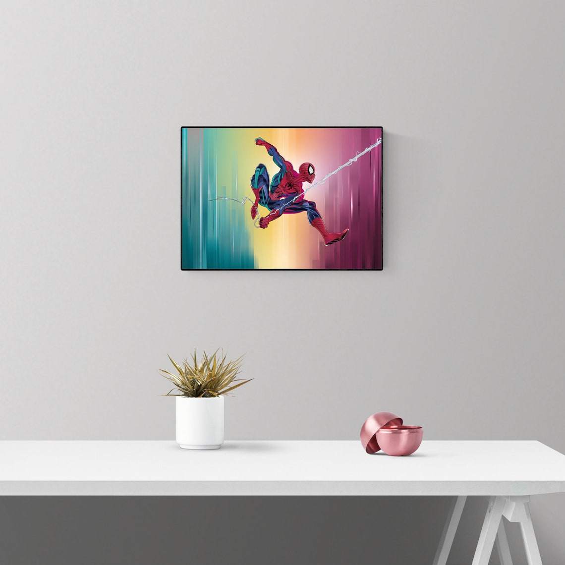 Spider-man Art Print | Etsy