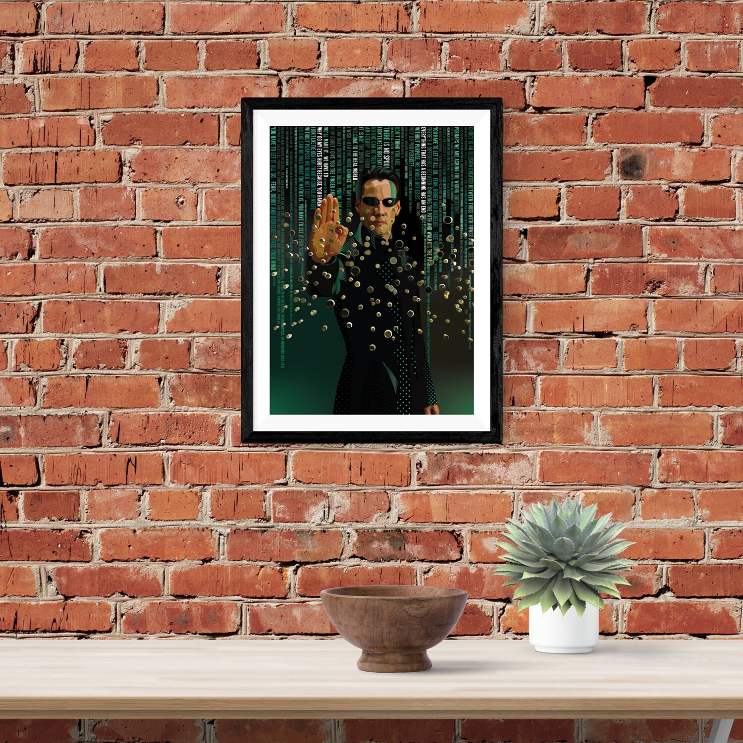 Neo the Matrix Matrix Quotes Art Print - Etsy