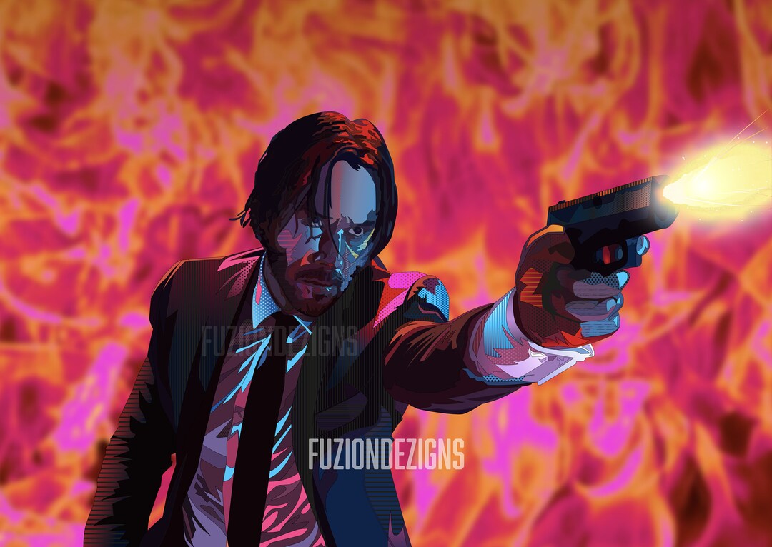 John Wick, Art Print - Etsy