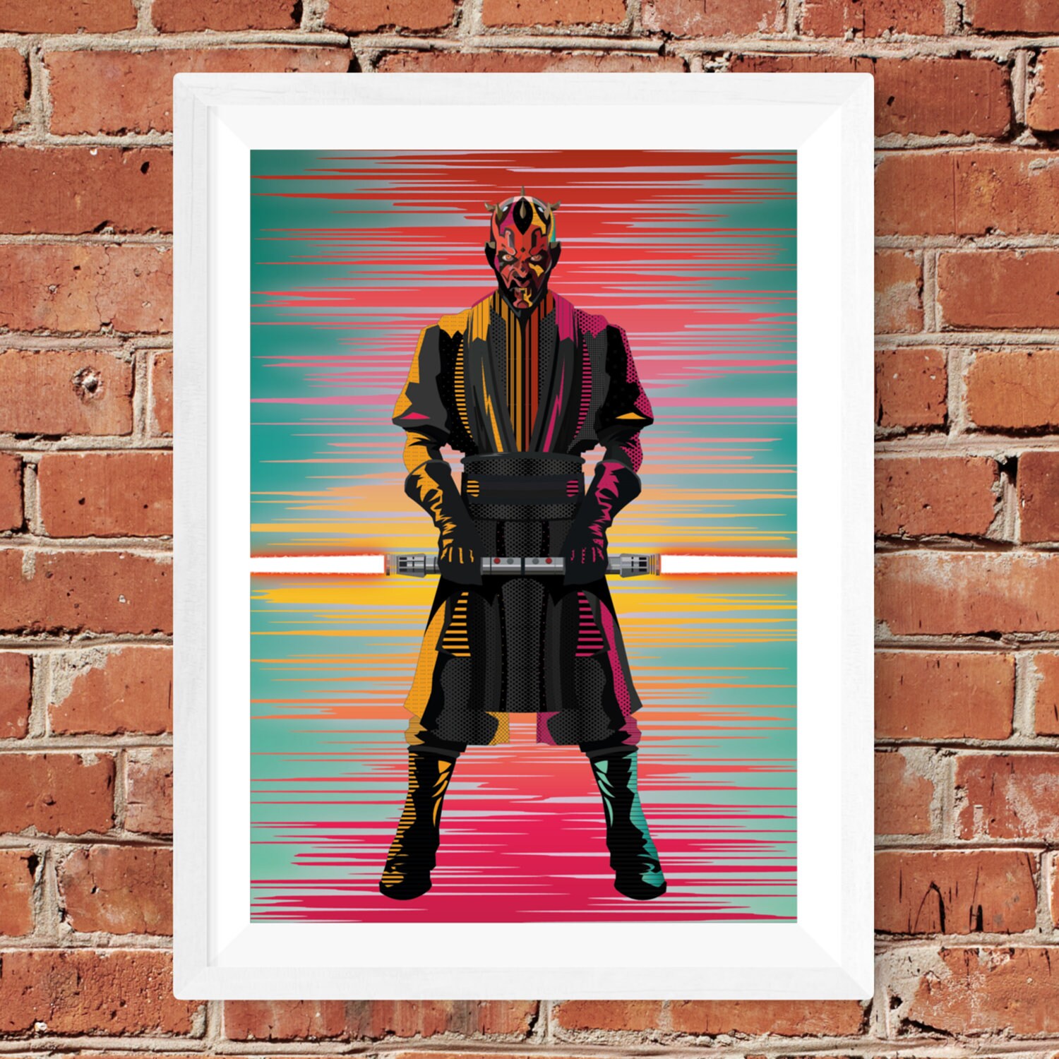Darth Maul Art Print | Etsy