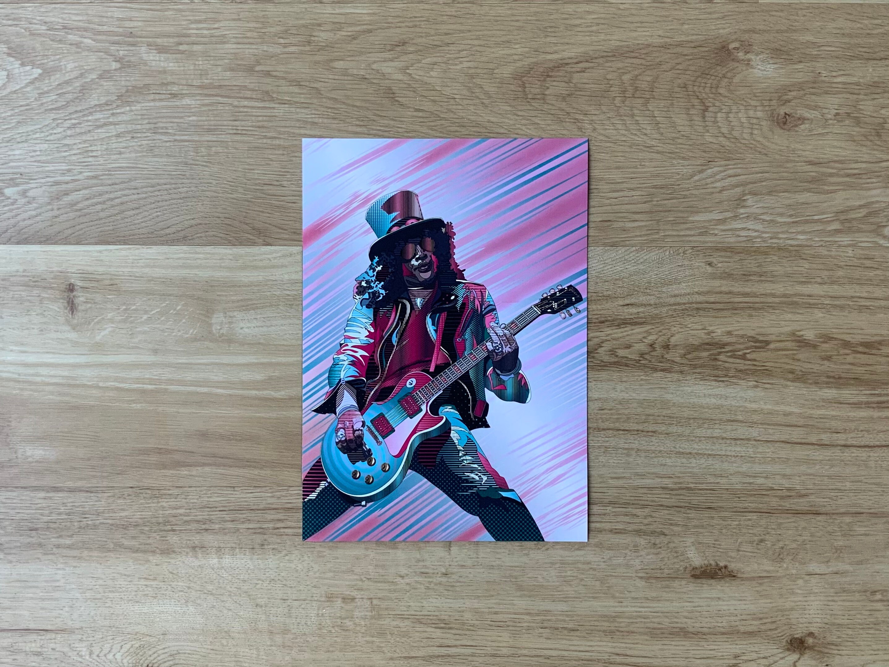 Slash Guns N Roses Digital Art Print - Etsy