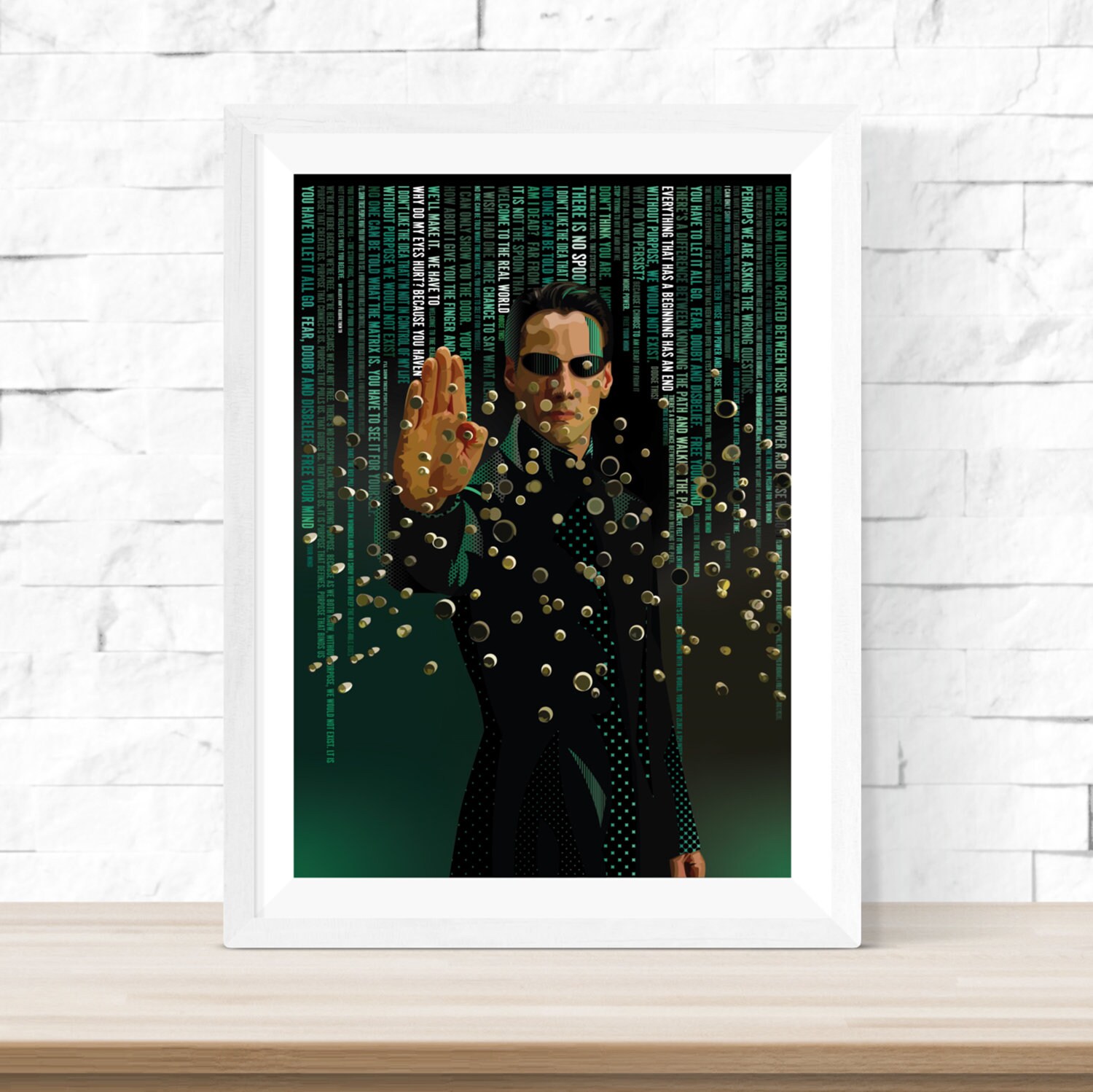 The Matrix Stopping Bullets