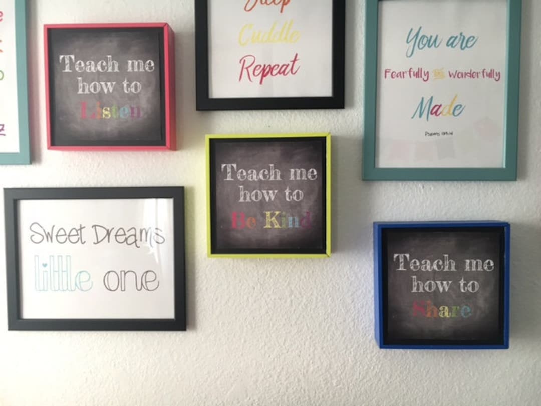 3 Chalkboard Printables - Etsy