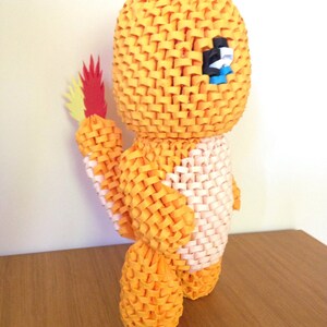 3D Origami Charmander - Etsy España