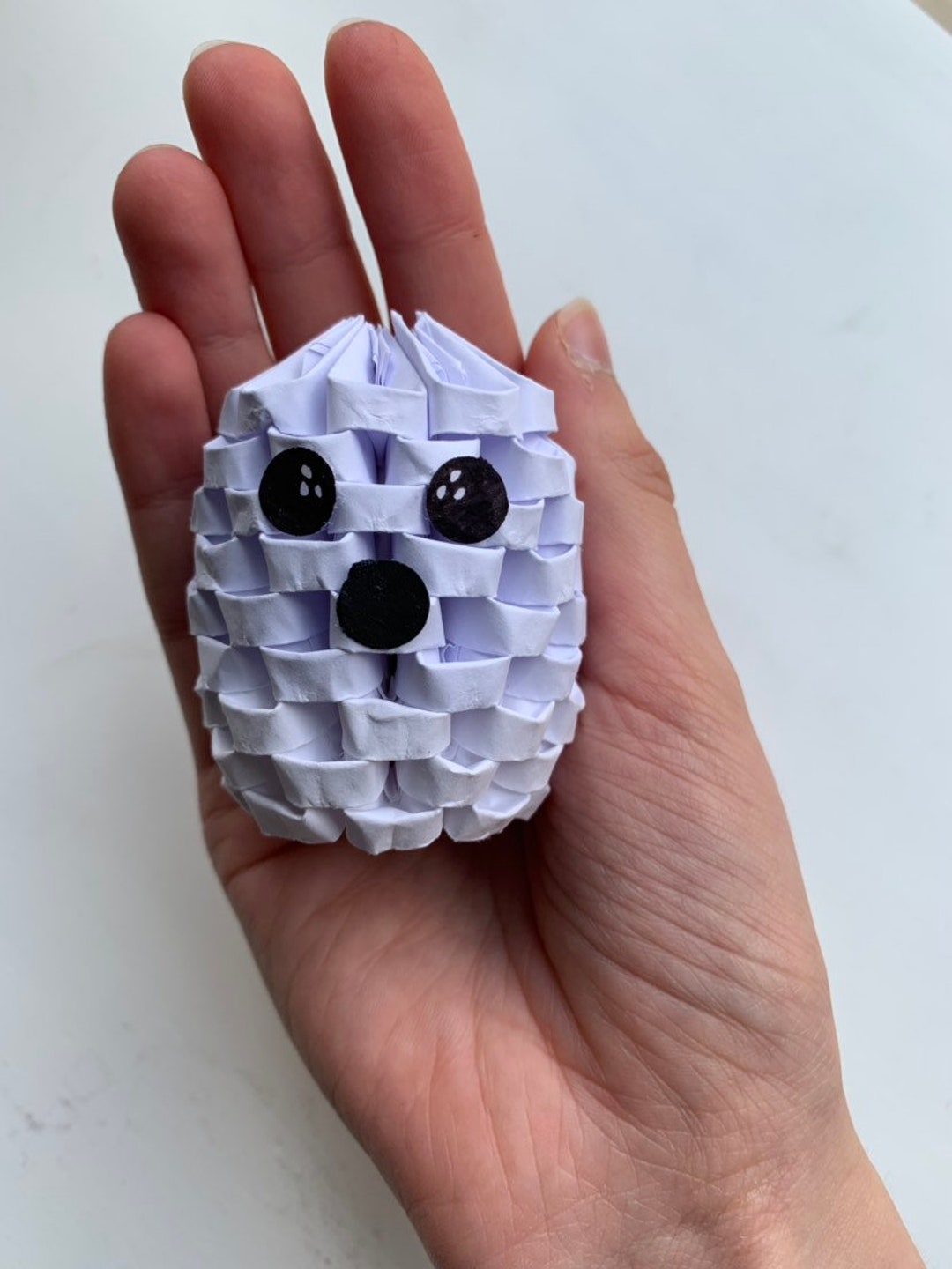 3D Origami Ghost - Etsy