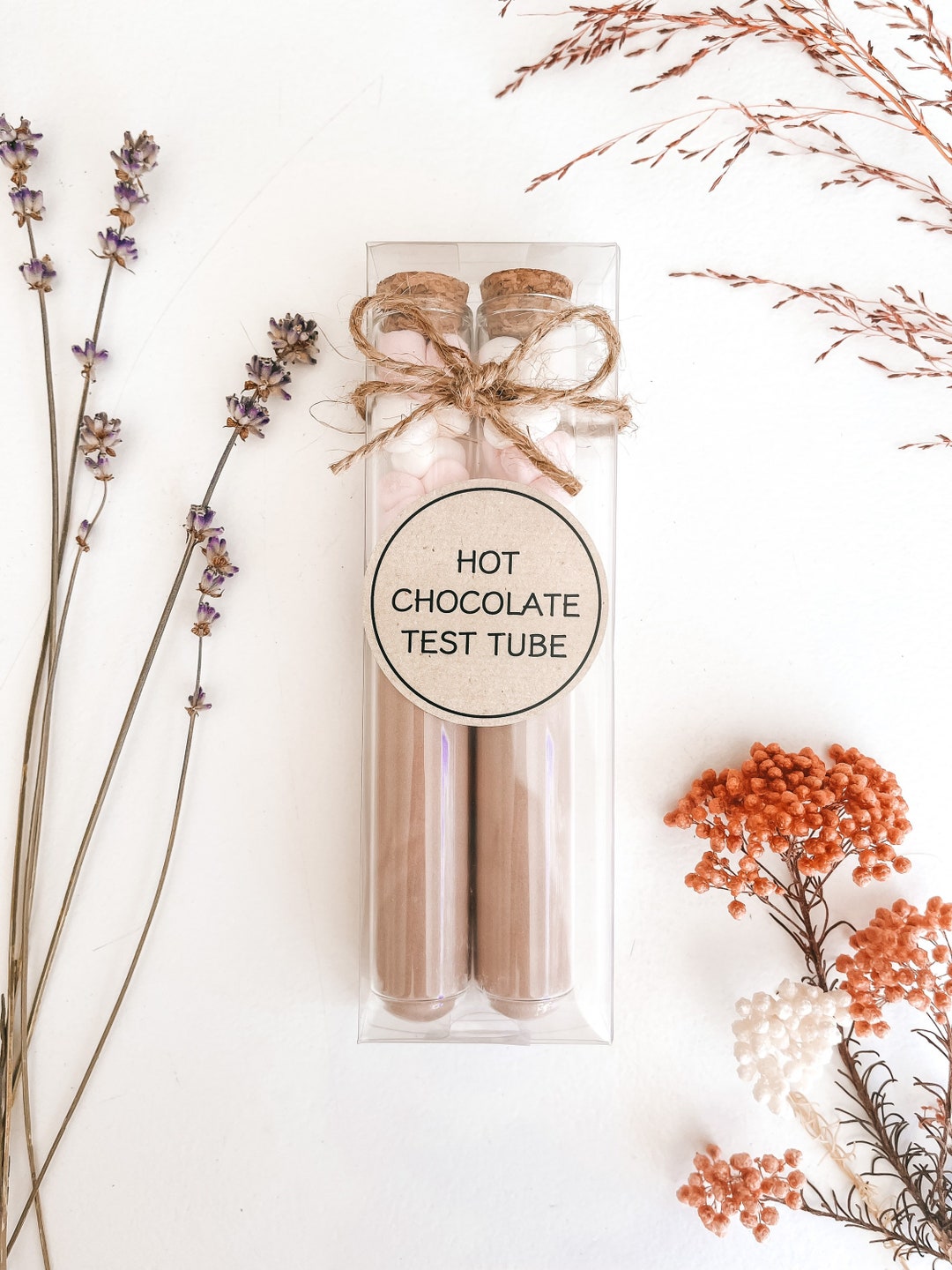 2pk Large Hot Chocolate Test Tube | Stocking Stuffer | Gifts for Her ...