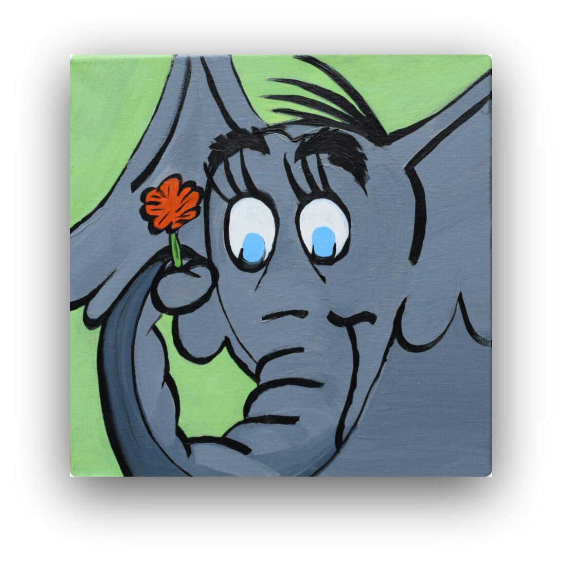 Horton Painting, Dr. Seuss Nursery Art - Etsy