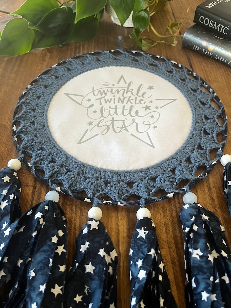 Twinkle Twinkle Little Star Dreamcatcher Cosmic Nursery Decor ...