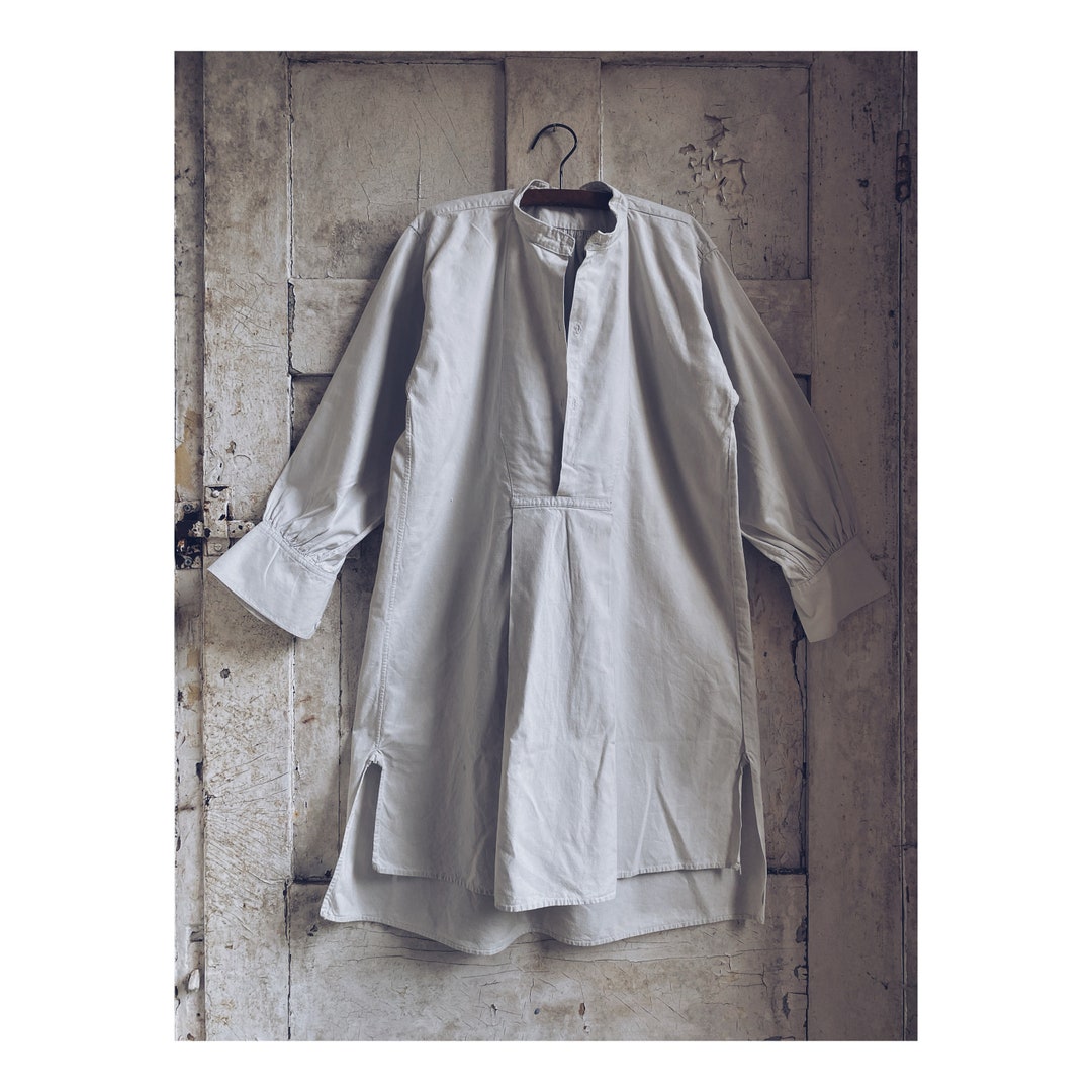 Antique French Smock (small - Child), Long Shirt, Chemise De Nuit ...