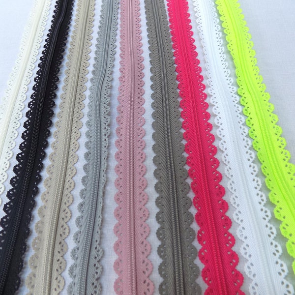 Lace Zipper - Etsy