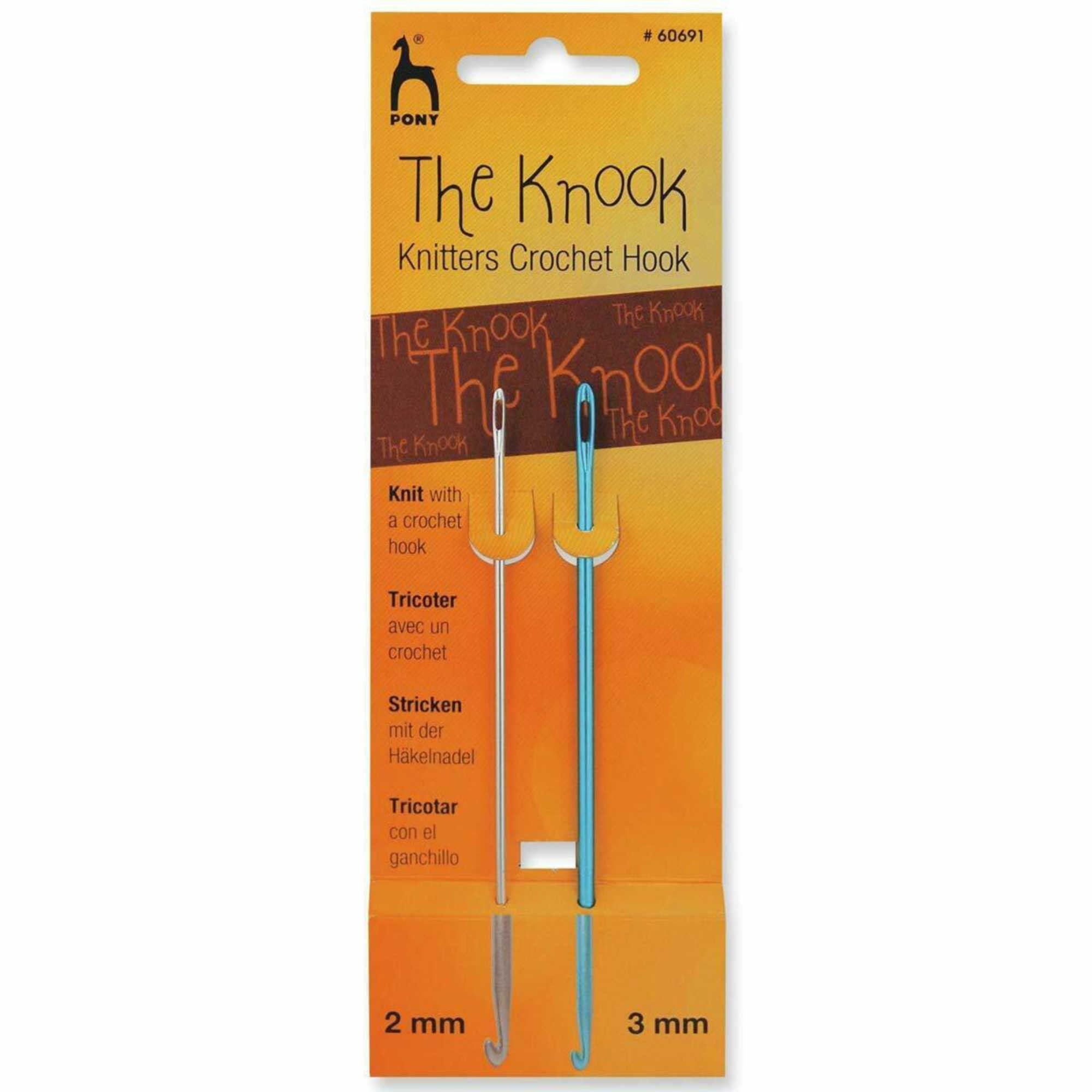 Knook Crochet Hooks Knooking Needles for Knitters Pack of - Etsy