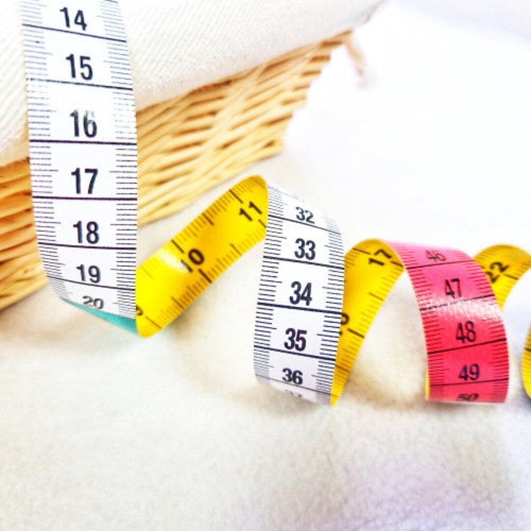 Tailors Dressmaker's Tape Measure With Snap Fastener for Sewing Craft ...