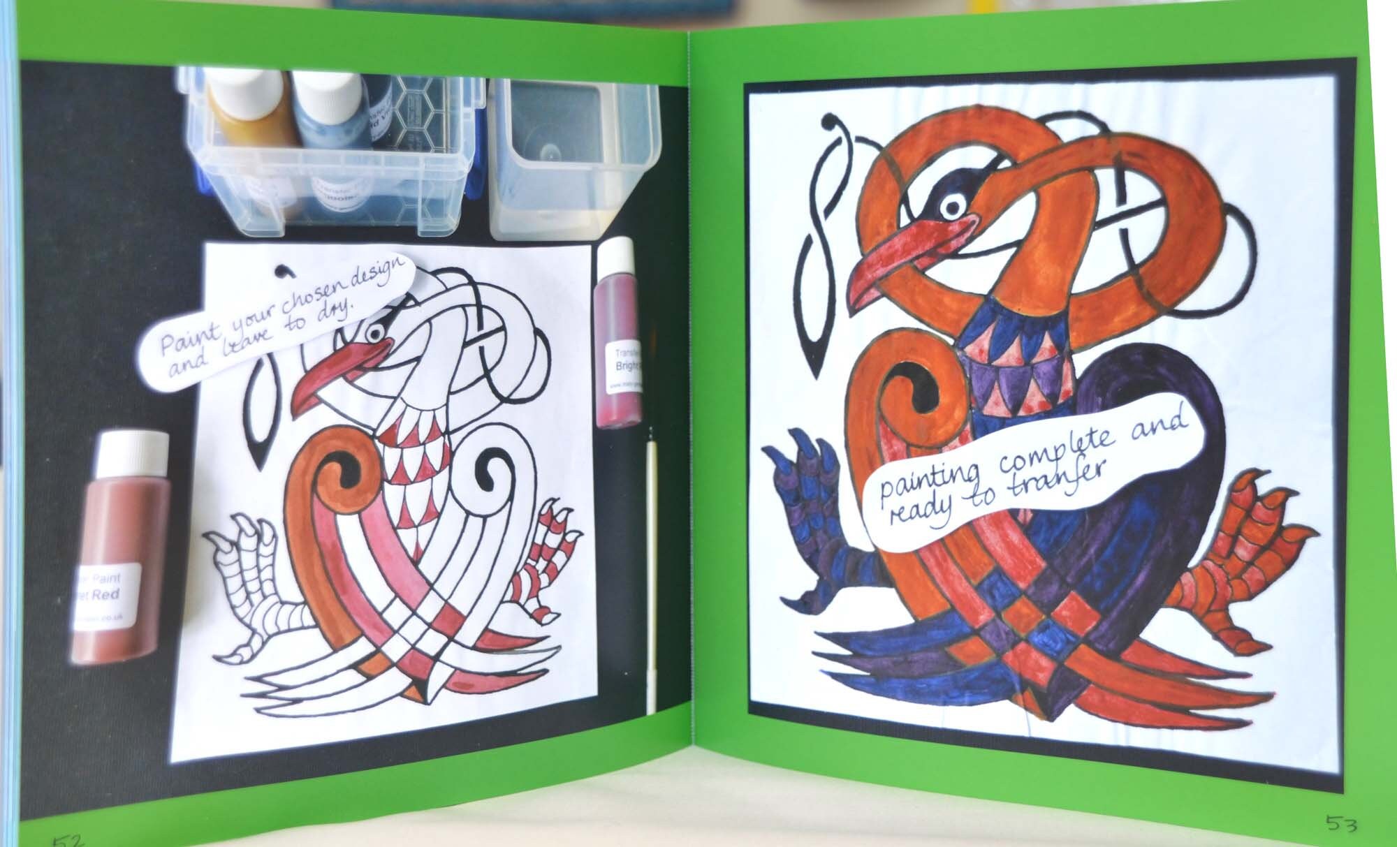Fabric Transfer Paint Instruction Book by Mary Gamester - Etsy