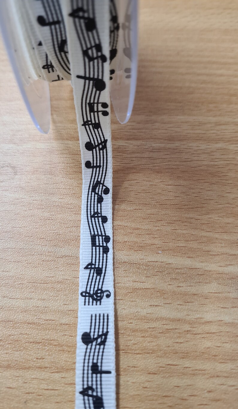 Music Notes Ribbon Trim Decorative Trimming Edging 10mm - Etsy UK