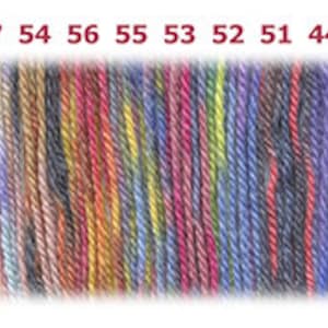 Adriafil New Zealand Aran Multi-coloured Worsted Wool Yarn - Etsy