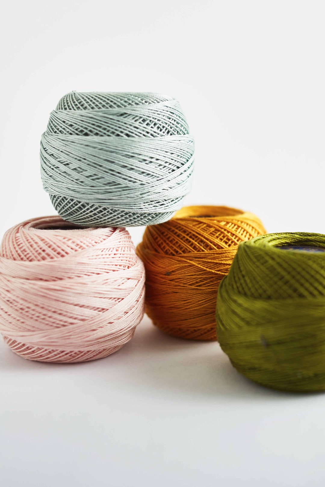 DMC 80 Fil A Dentelles Special Cotton Crochet Lace Bobbin Tatting ...