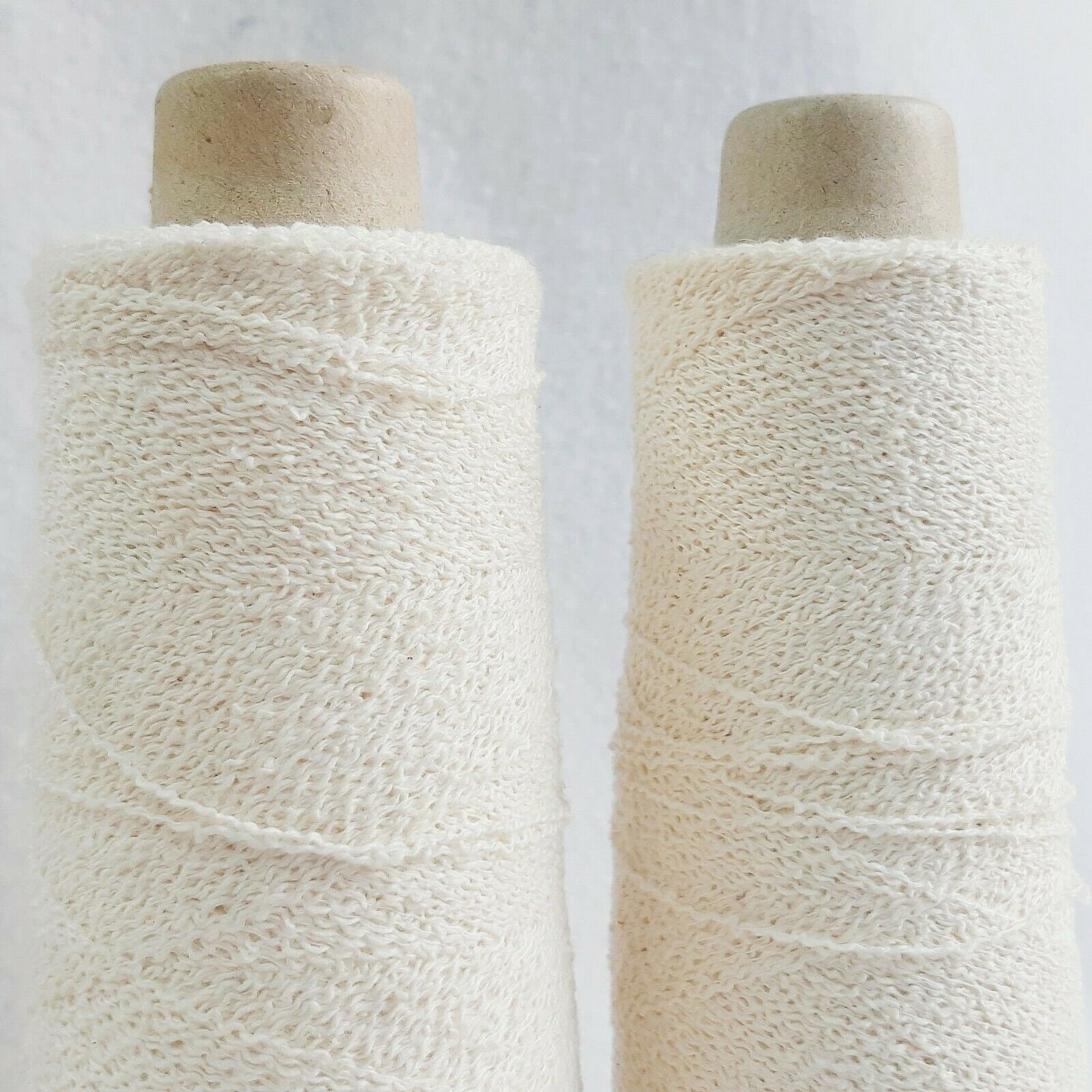 Cotton Boucle 4 Ply Knitting Yarn Cones Natural Cream Beige - Etsy