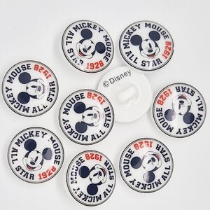 Disney Buttons Mickey Mouse Shank Button Cars Princess Sewing Craft ...