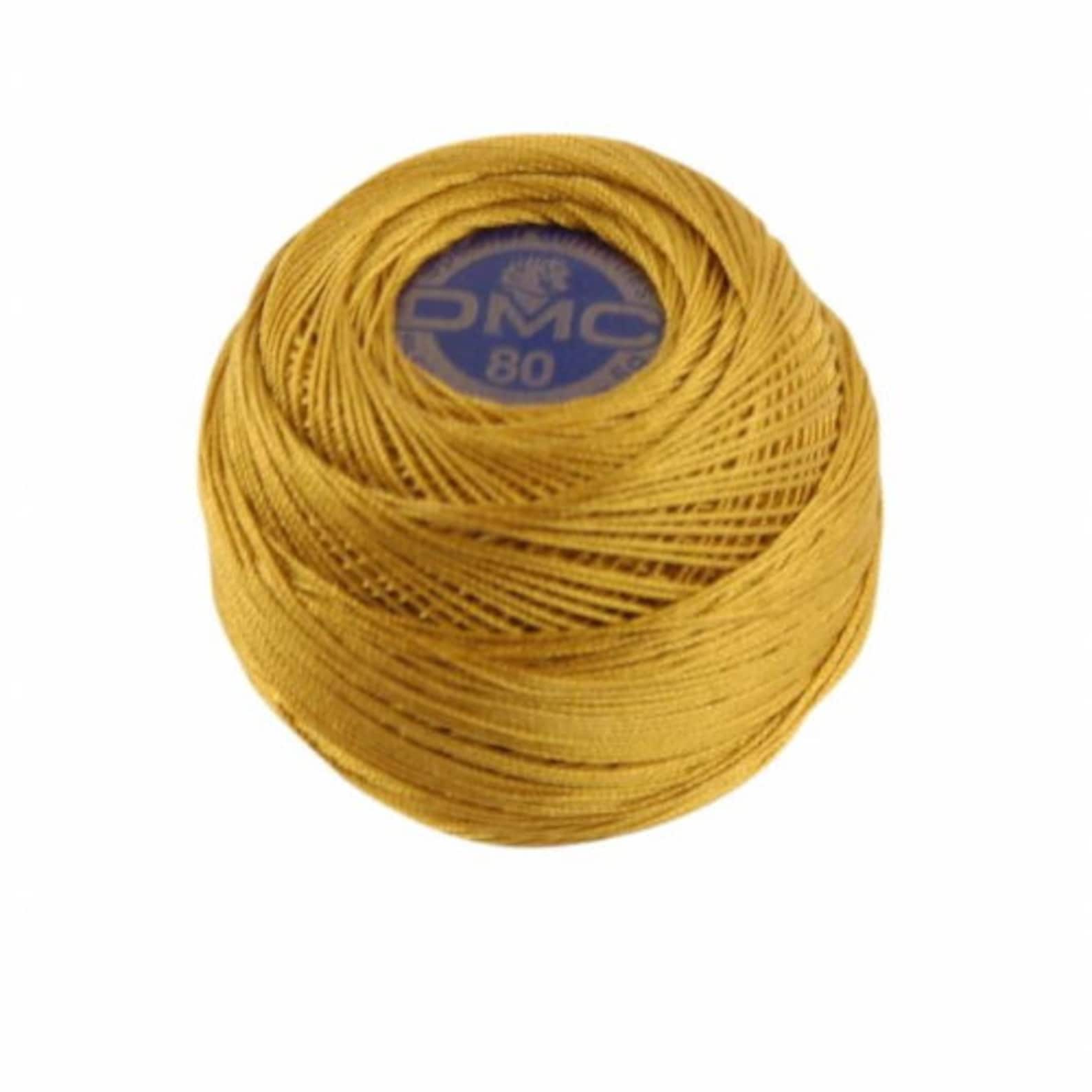 DMC 80 Fil A Dentelles Special Cotton Crochet Lace Bobbin Tatting ...