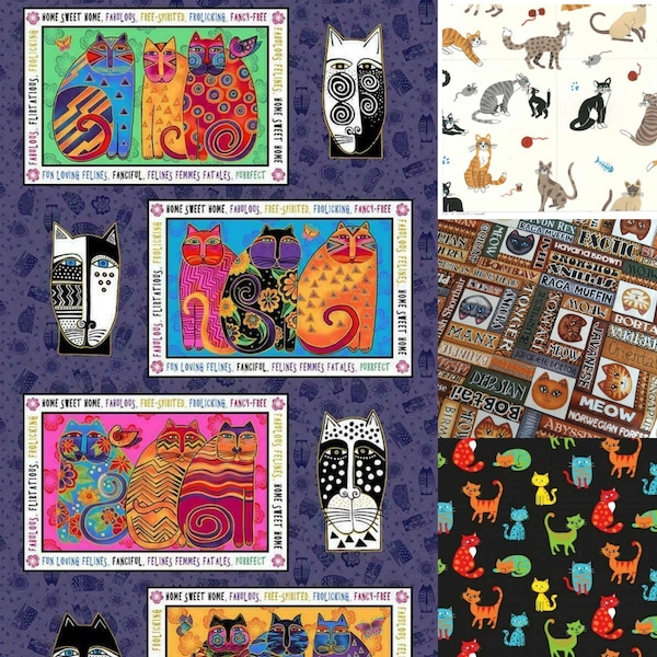 Patchwork Cat - Etsy UK