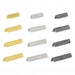 Brass Metal Teeth End Clasps Clamp | Belt Strap Repair | 1" 30mm Wide 6 ...