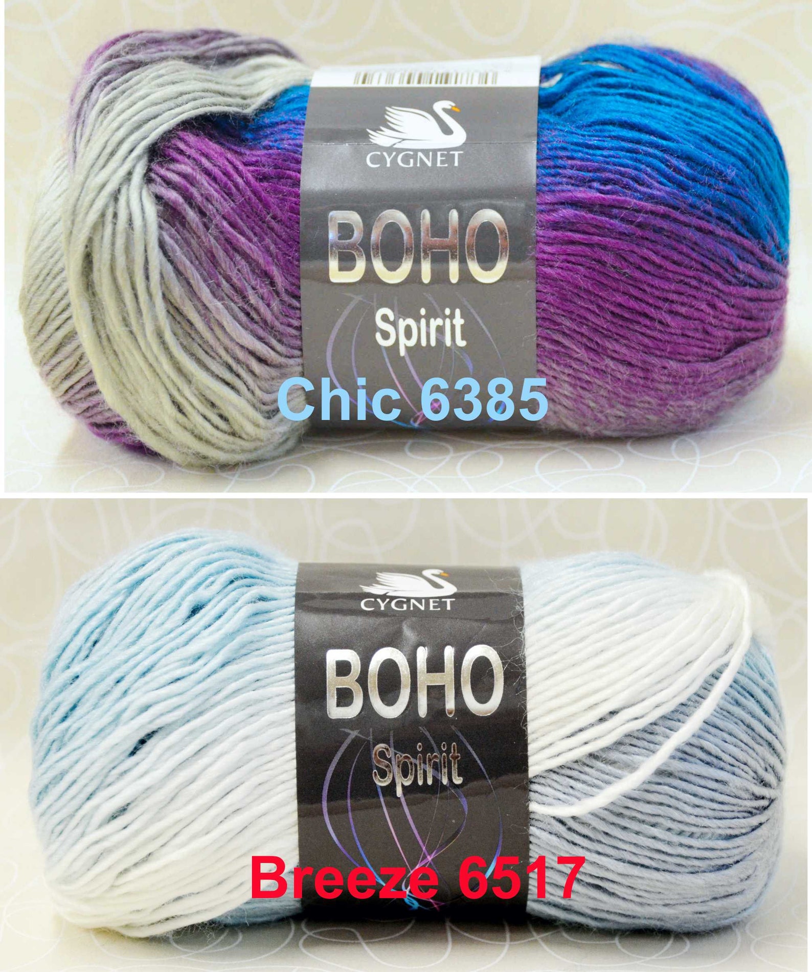 100g Ball Cygnet Boho Spirit Acrylic Knitting Crochet Yarn Worsted DK ...