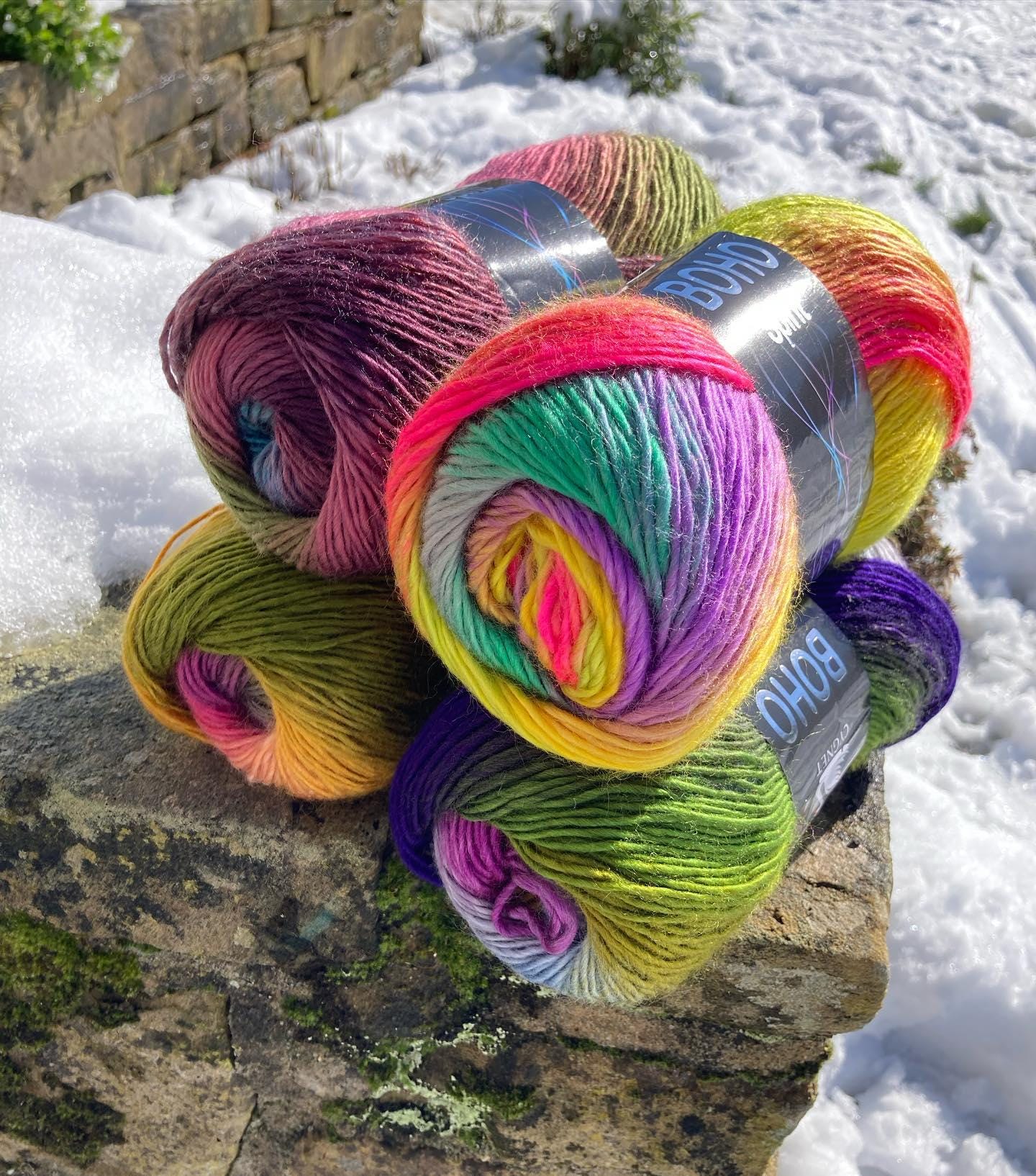100g Ball Cygnet Boho Spirit Acrylic Knitting Crochet Yarn Worsted DK ...