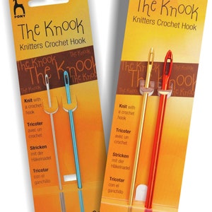 Knook Crochet Hooks | Knooking Needles for Knitters | Pack of 2 - Etsy