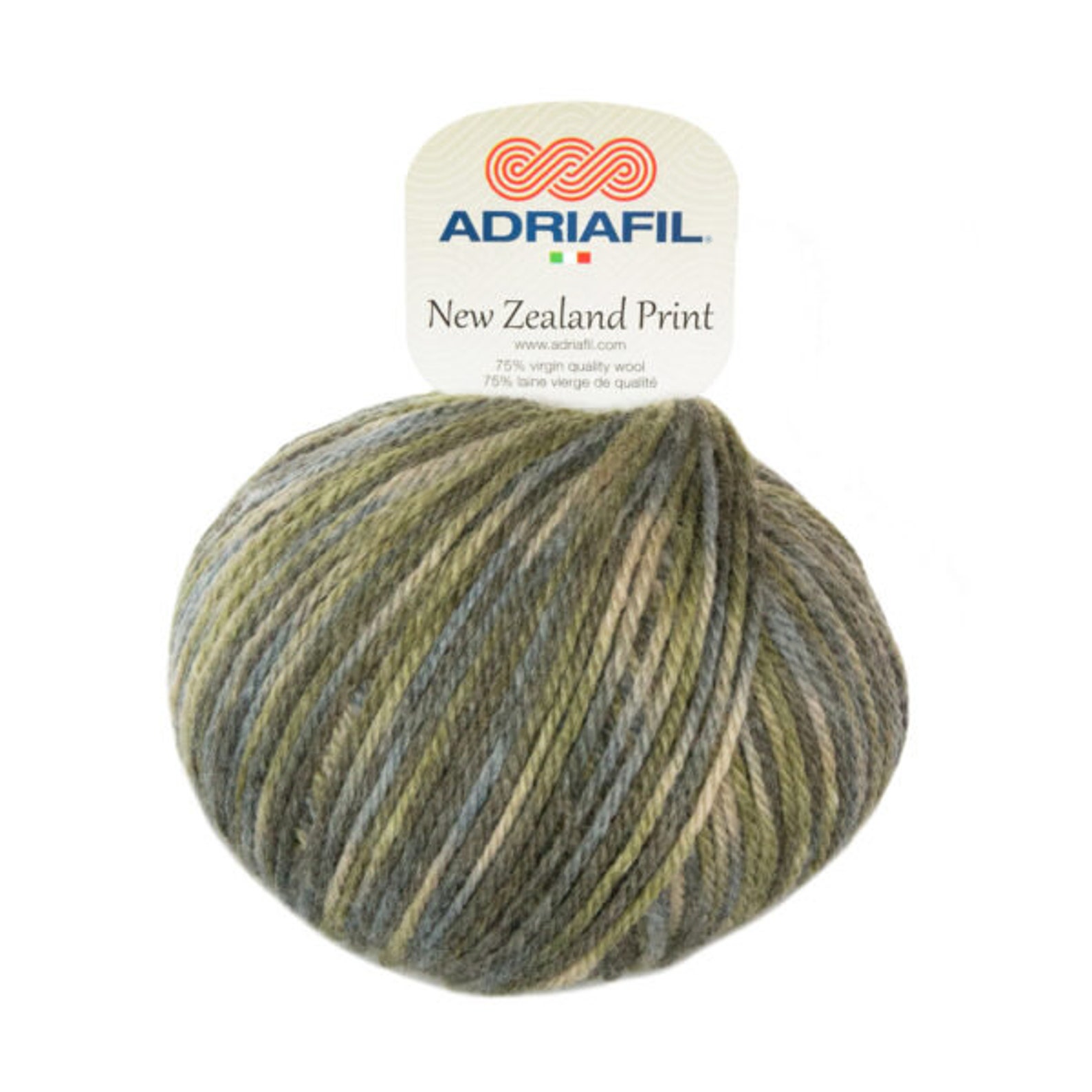 Adriafil New Zealand Aran Multi-coloured Worsted Wool Yarn - Etsy