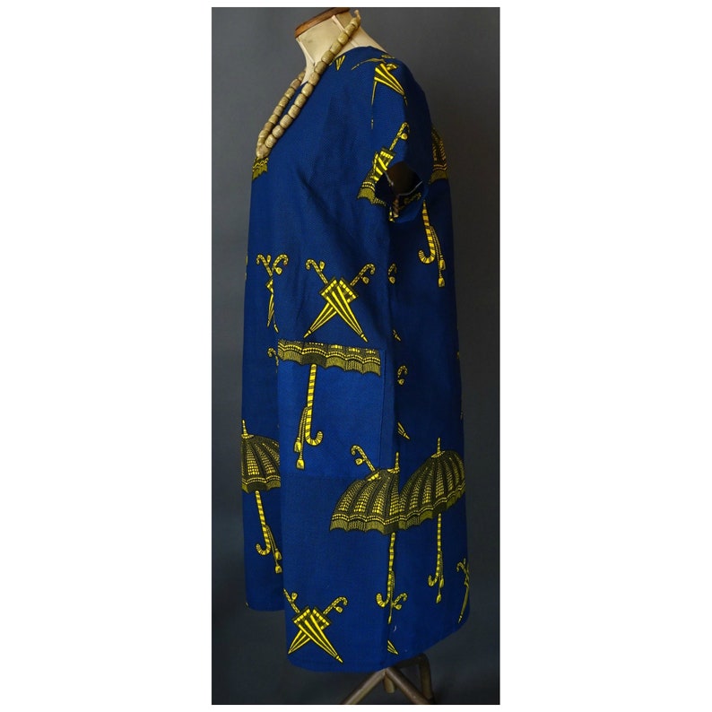 Hand Made Wax Fabric 'BATAKARI' DRESS Ghana West - Etsy