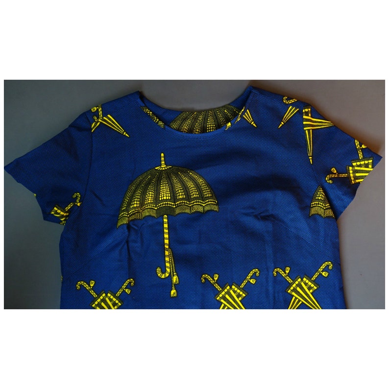 Hand Made Wax Fabric 'BATAKARI' DRESS Ghana West - Etsy