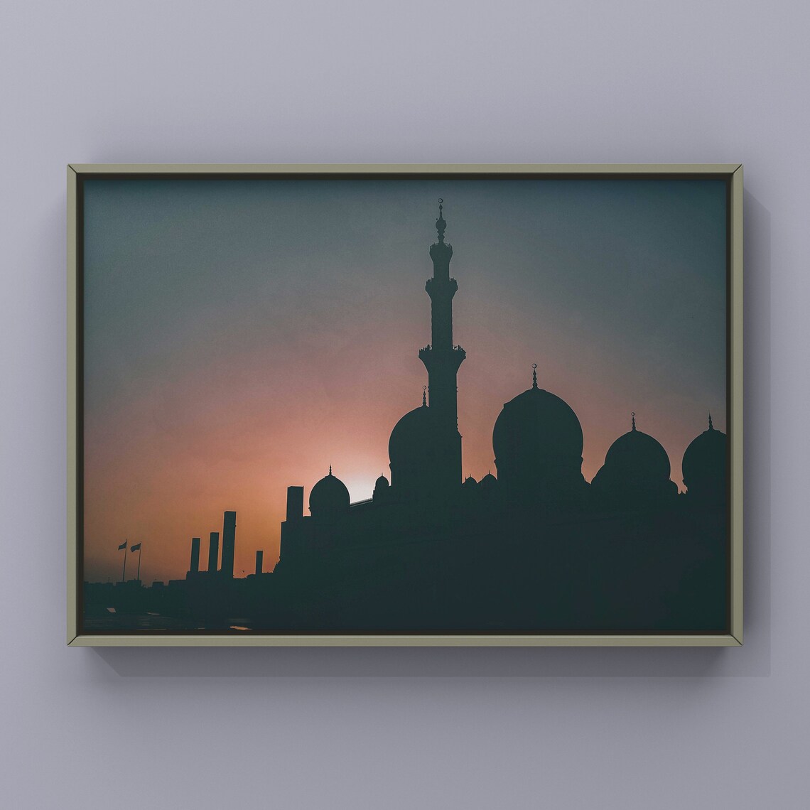 Sheikh Zayed Grand Mosque, Soulful Art, Spiritual Large Wall Art, Fine ...