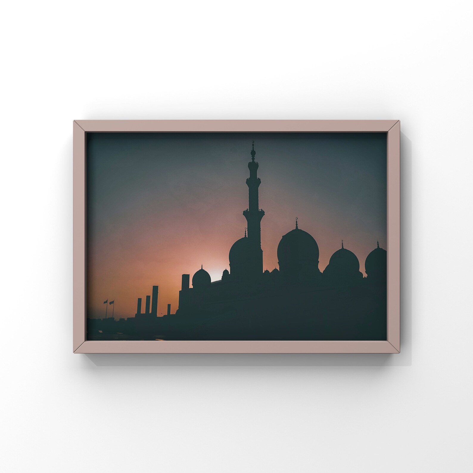 Sheikh Zayed Grand Mosque, Soulful Art, Spiritual Large Wall Art, Fine ...