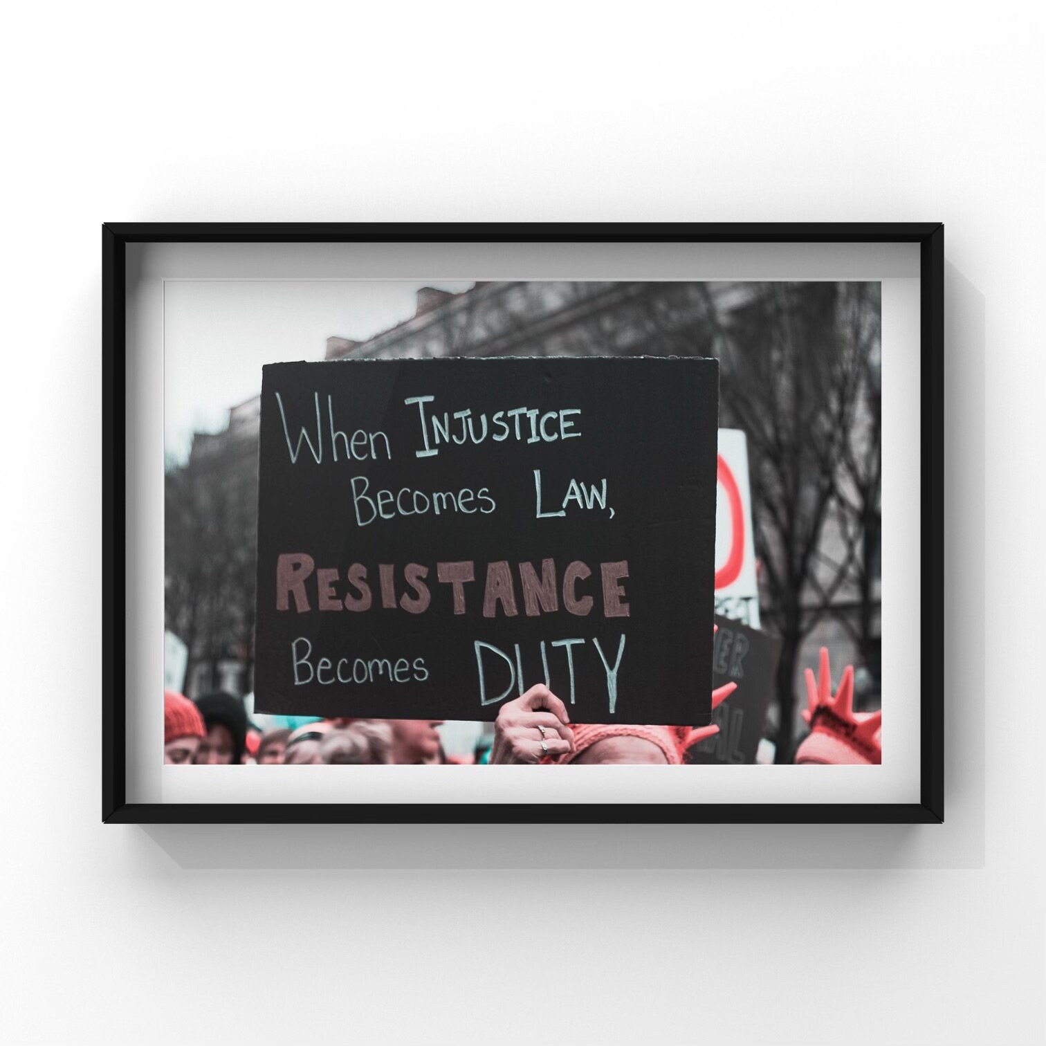 Now That Injustice Becomes Law