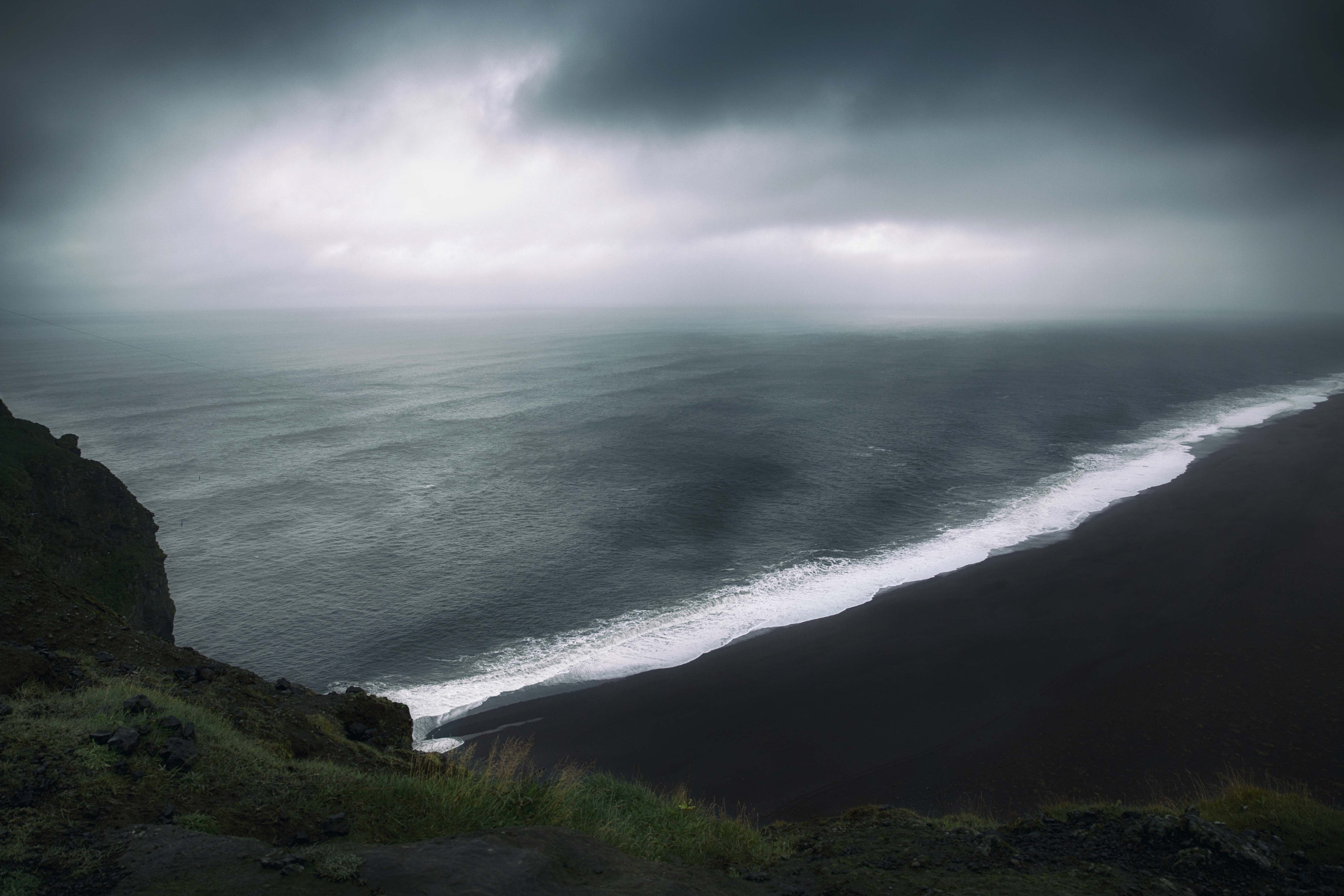Wall Décor Home & Living Icelandic Landscape Photo Black Sand Beach ...