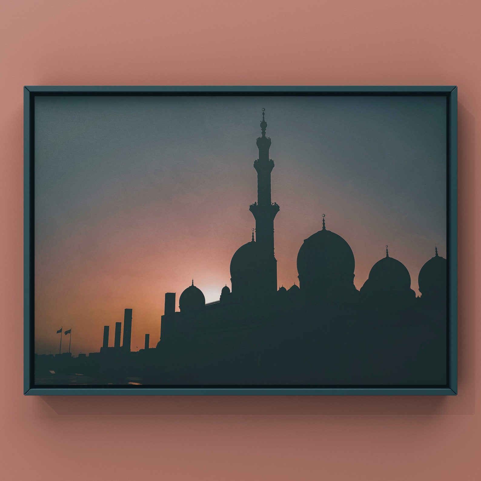 Sheikh Zayed Grand Mosque, Soulful Art, Spiritual Large Wall Art, Fine ...