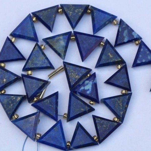 Blue Triangle Stone - Etsy