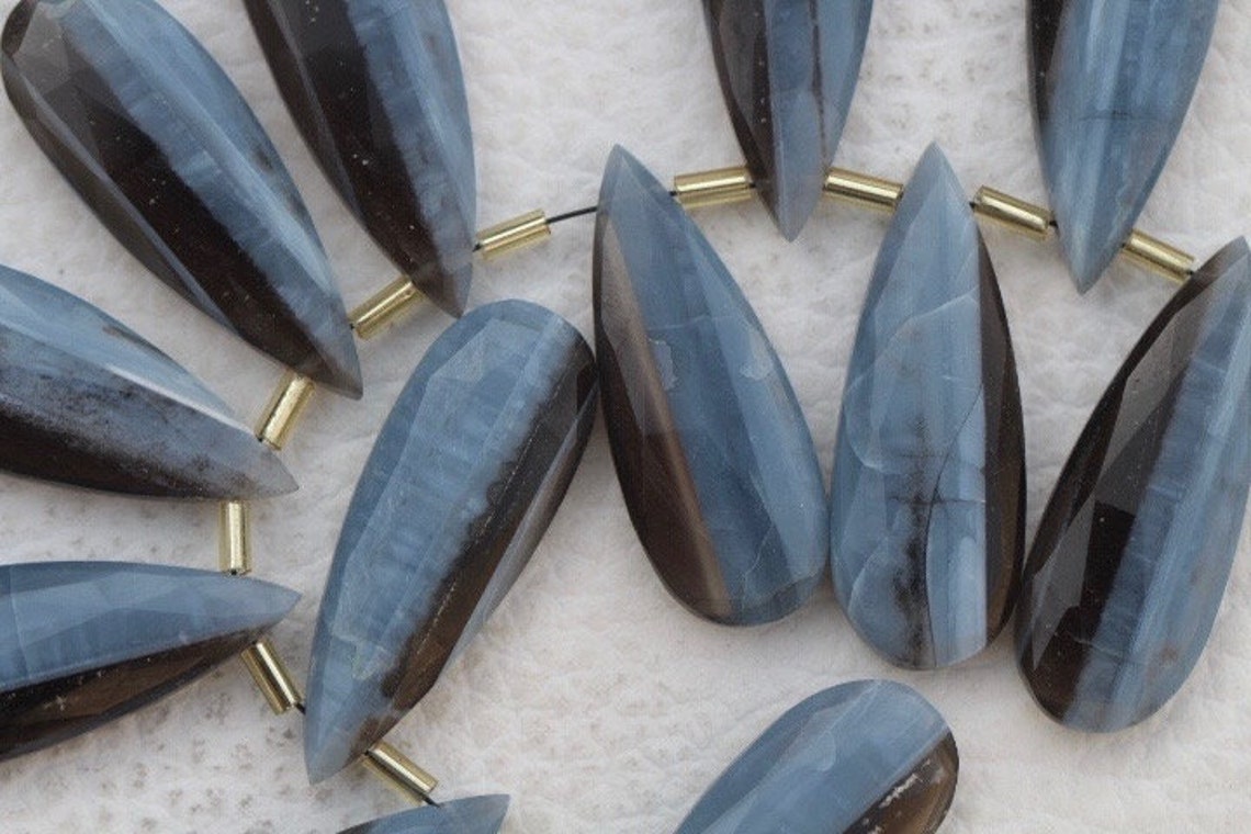 New Arrival 12 Pieces Faceted Pear Shape BOLDER OPAL - Etsy